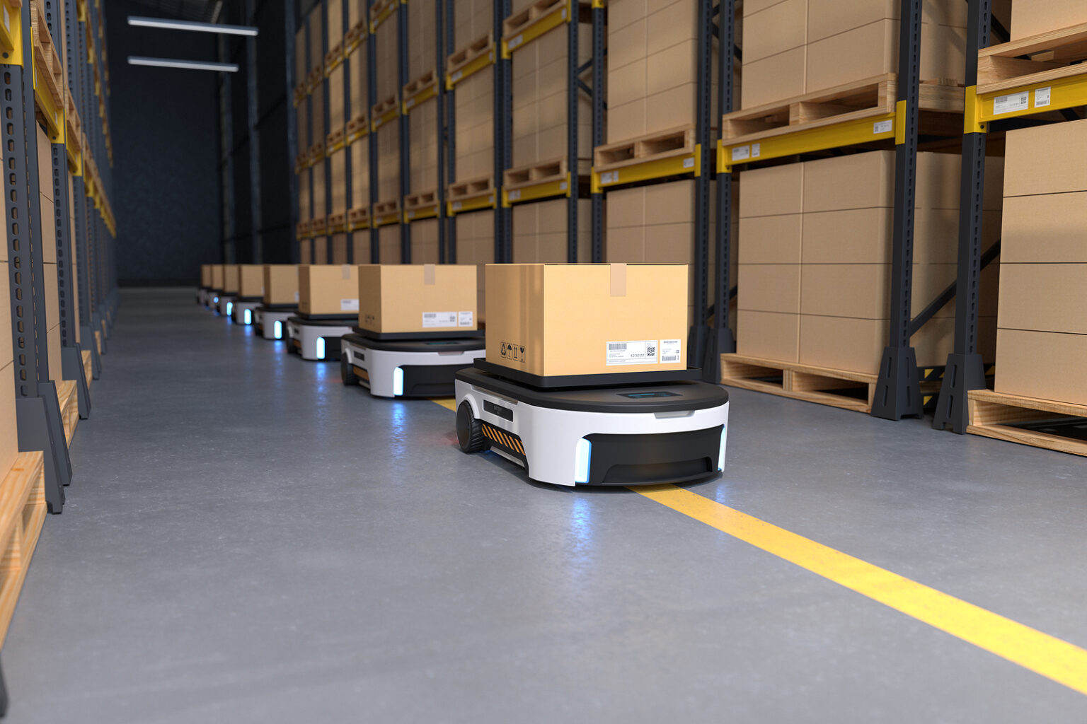Warehouse Robots Can Be Used for Data Collection